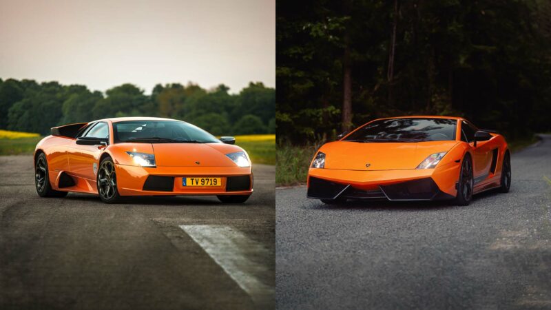 Comparing Murciélago Vs Gallardo. What's Different? Faster?